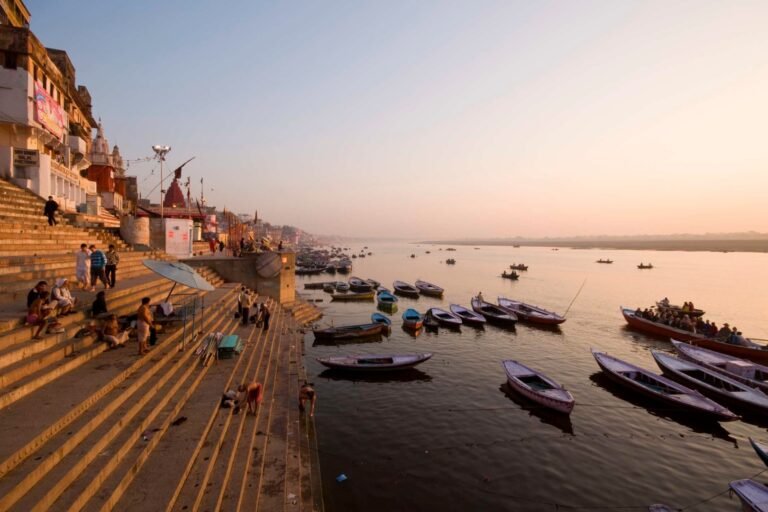 A Glimpse at The Ghats of Varanasi